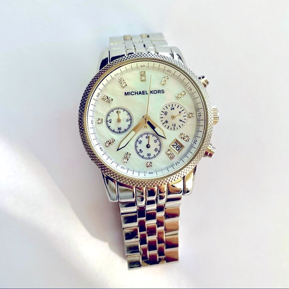 Michael Kors | Accessories | Michael Kors Womens Watch Mk520 ...